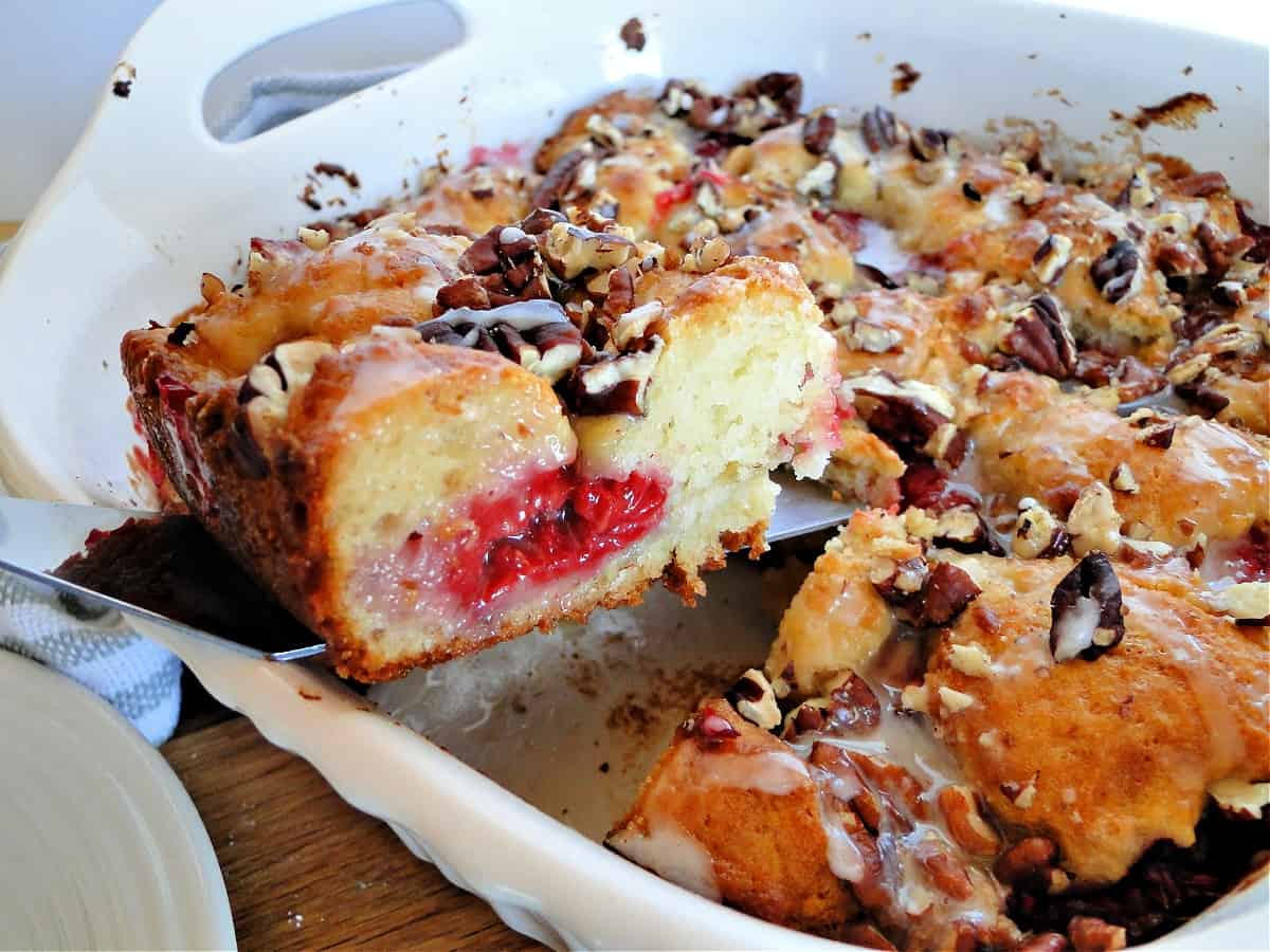 Raspberry Coffee Cake - Heather's Homemade Kitchen
