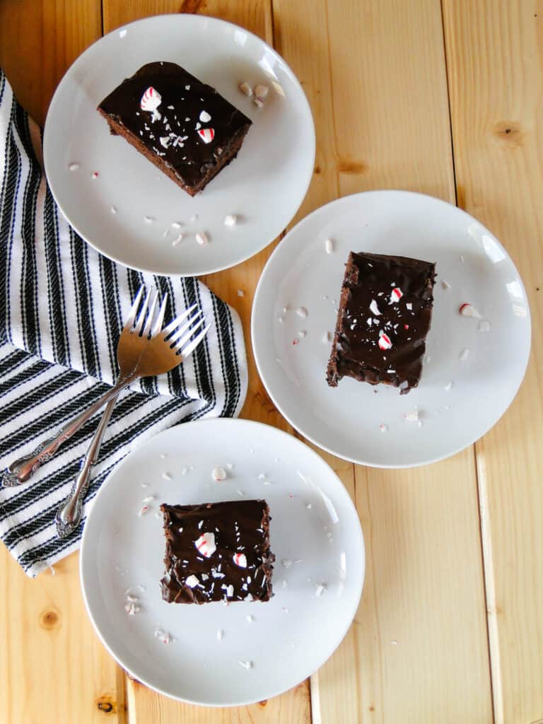 Chocolate Peppermint Sheet Cake
