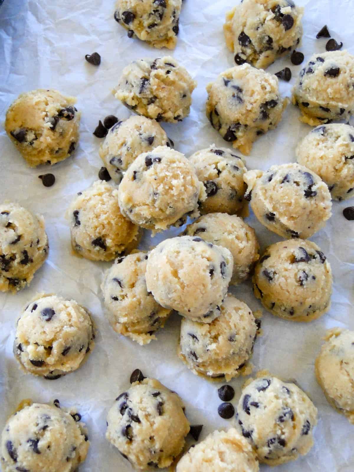 Edible Chocolate Chip Cookie Dough