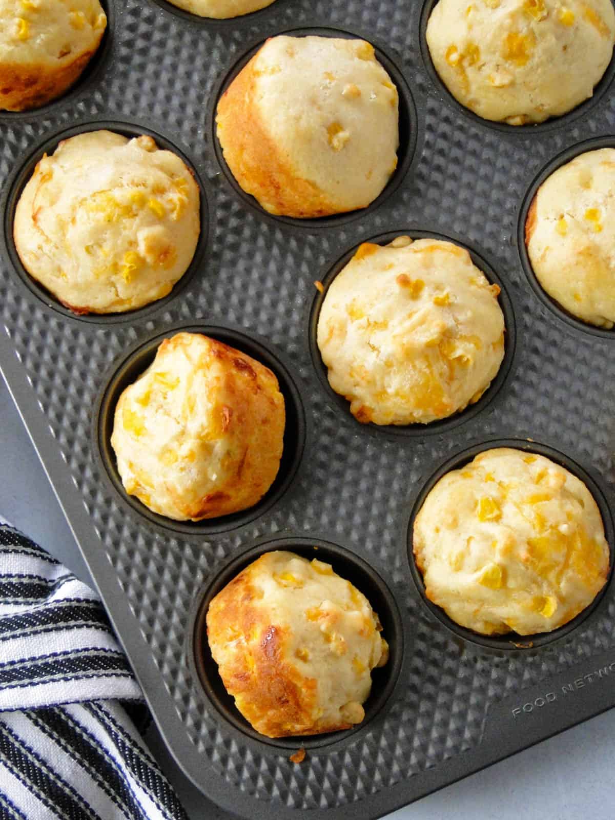 Cheesy Corn Muffins