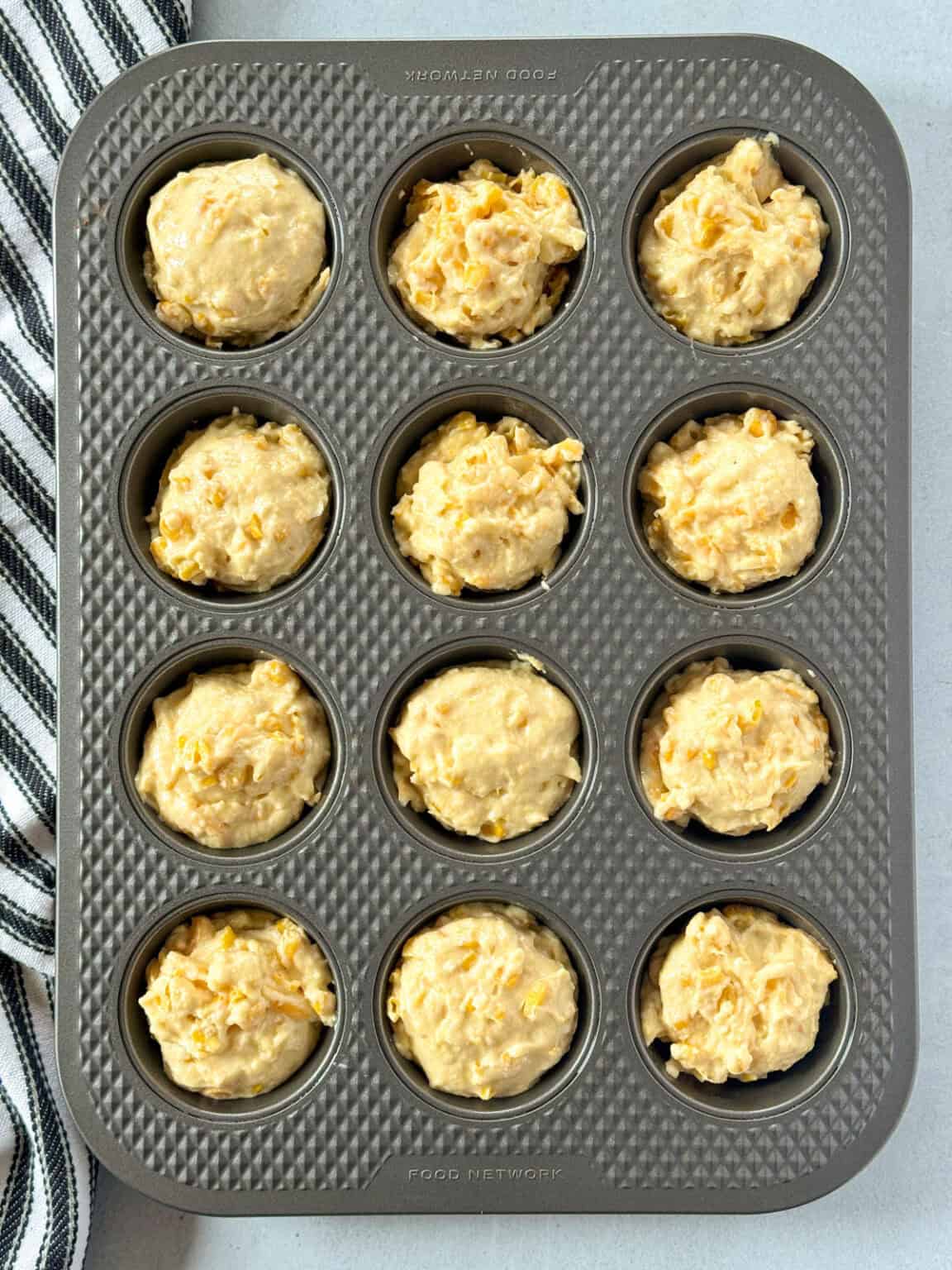 Cheesy Corn Muffins