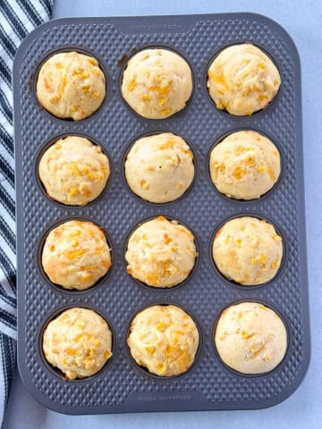 Cheesy Corn Muffins