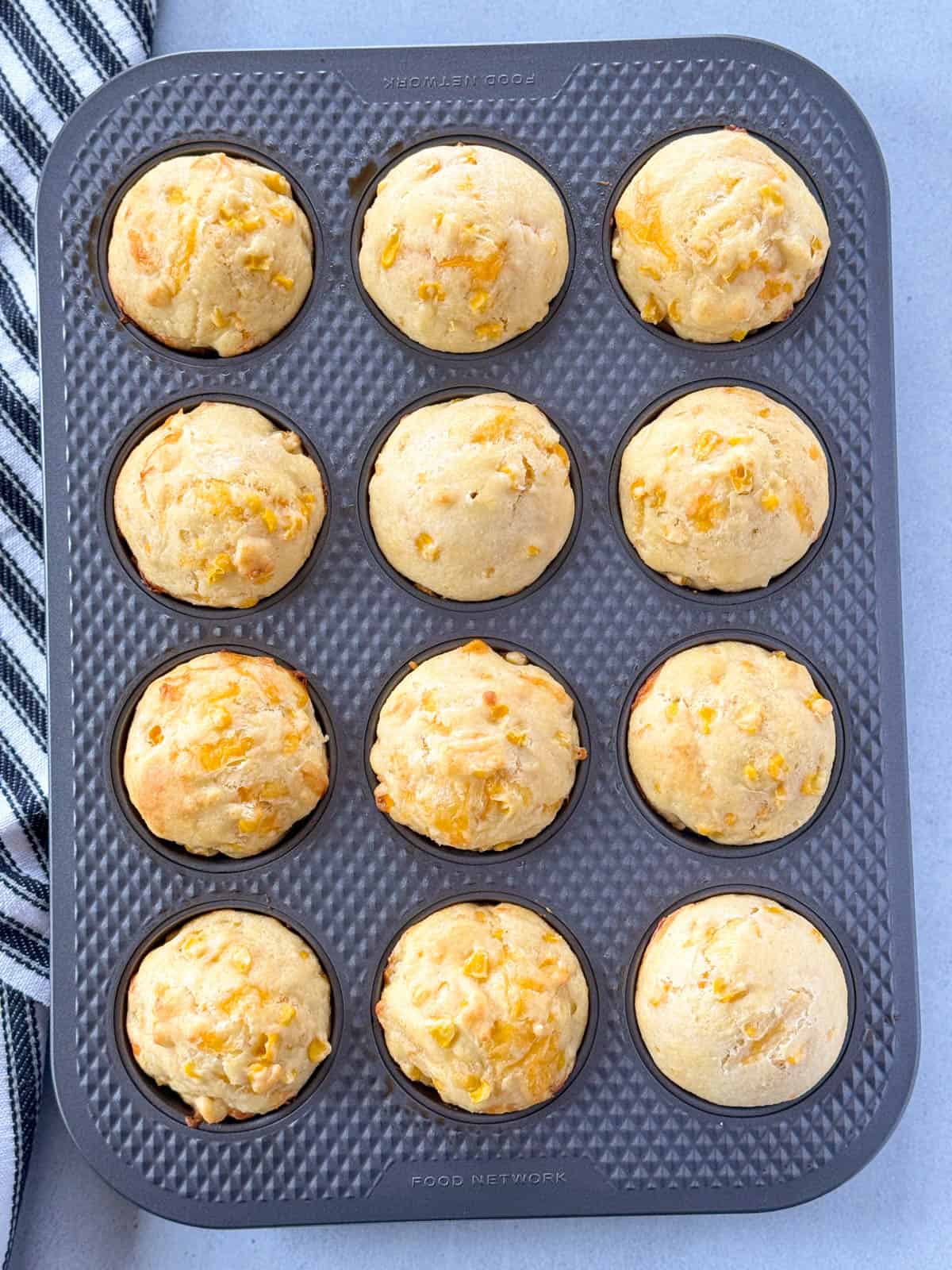 Cheesy Corn Muffins