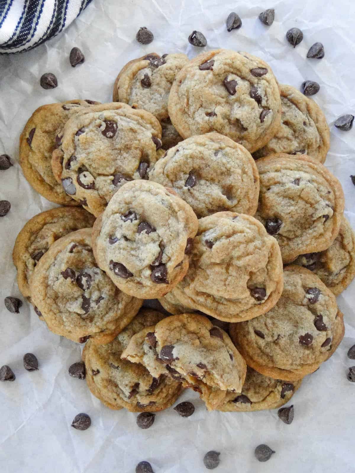 Brown Butter Chocolate Chip Cookies - Heather's Homemade Kitchen