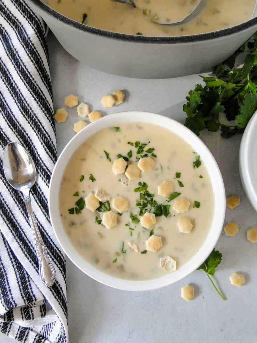 Easy Clam Chowder Recipe - Heather's Homemade Kitchen