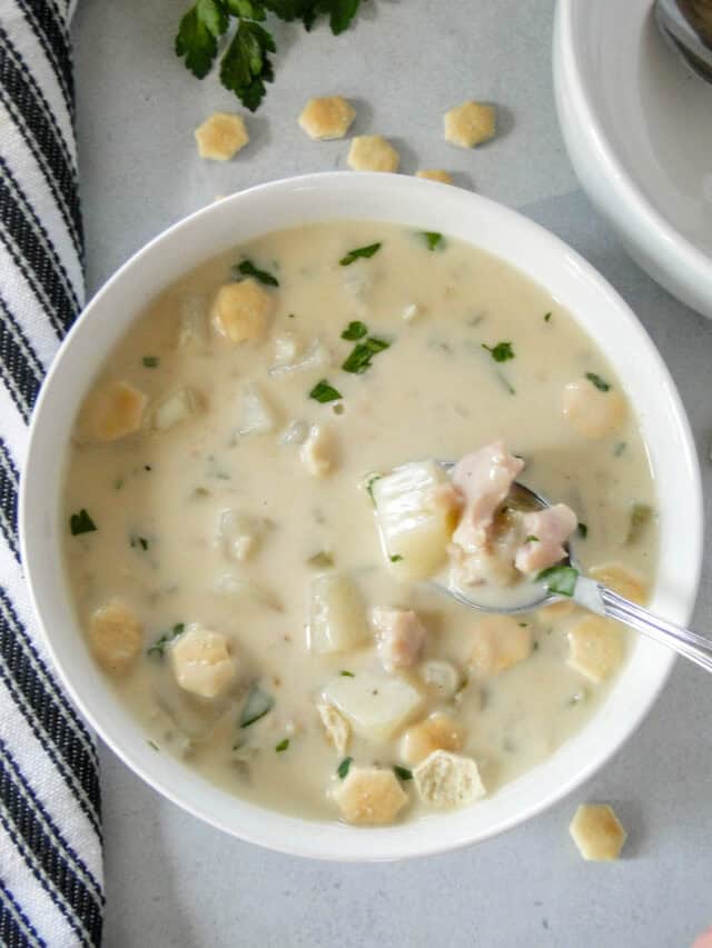 Easy Clam Chowder Recipe