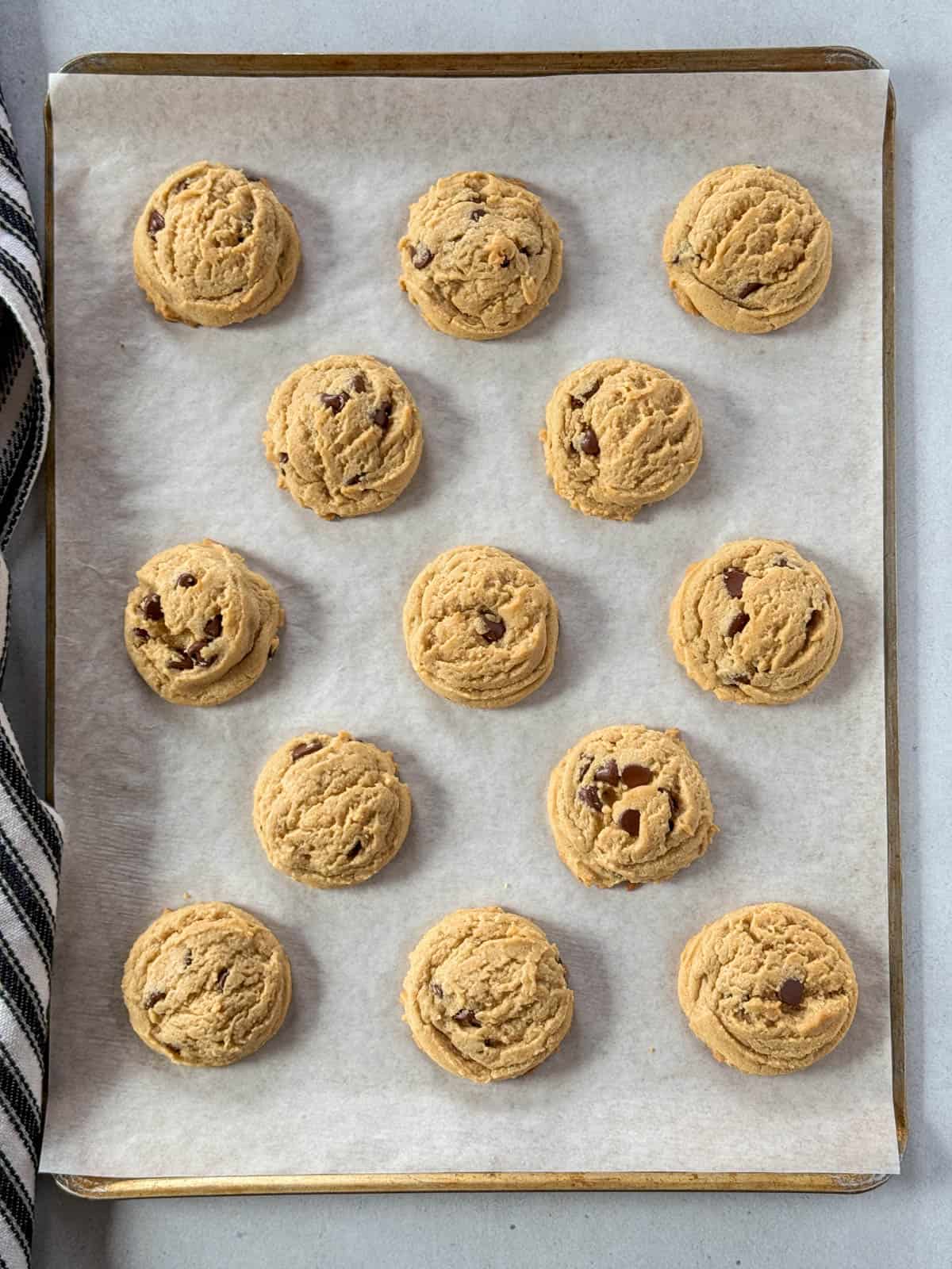 Chocolate Chip Peanut Butter Cookies